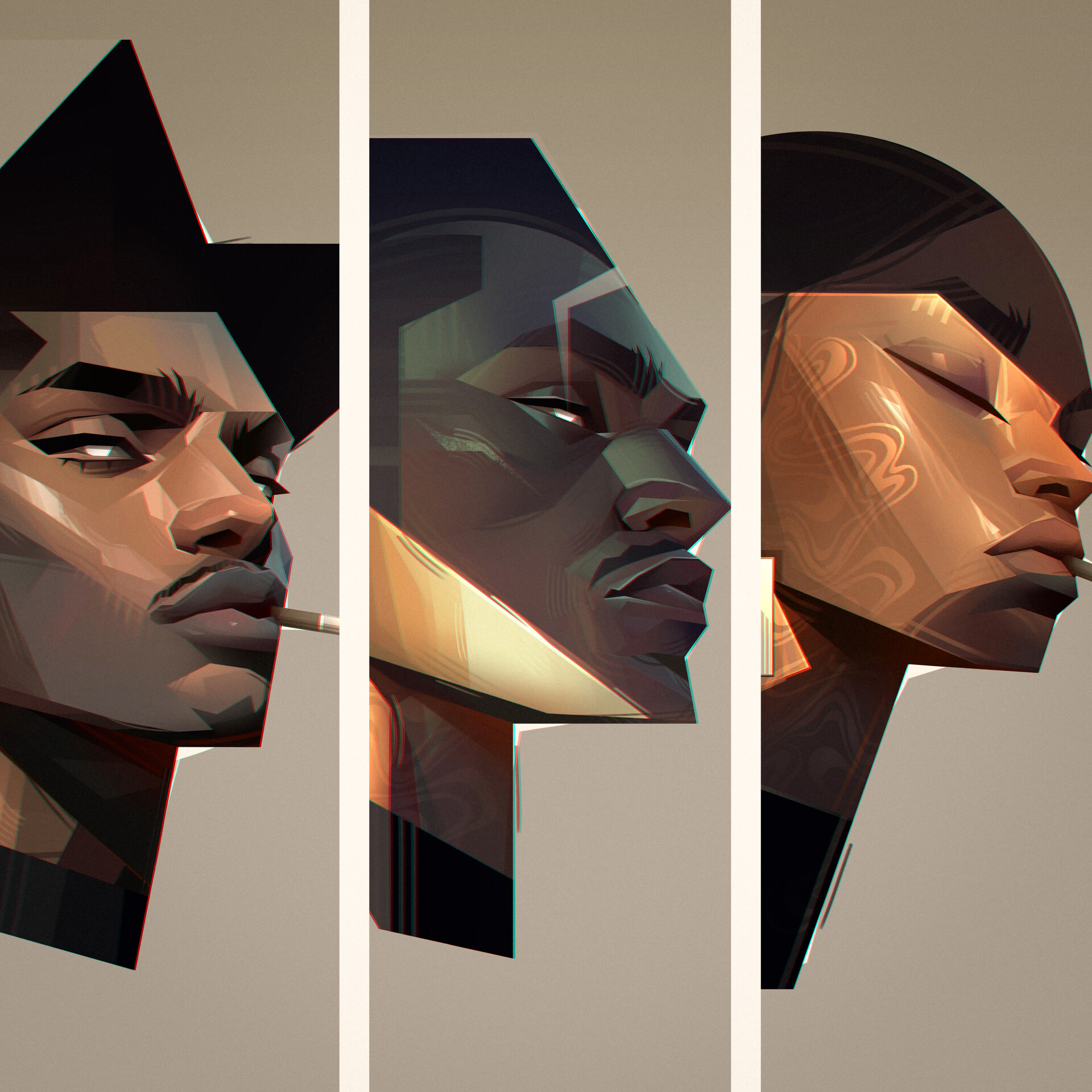 ArtStation - The Shapes Squad 💀 ☠️ 💀