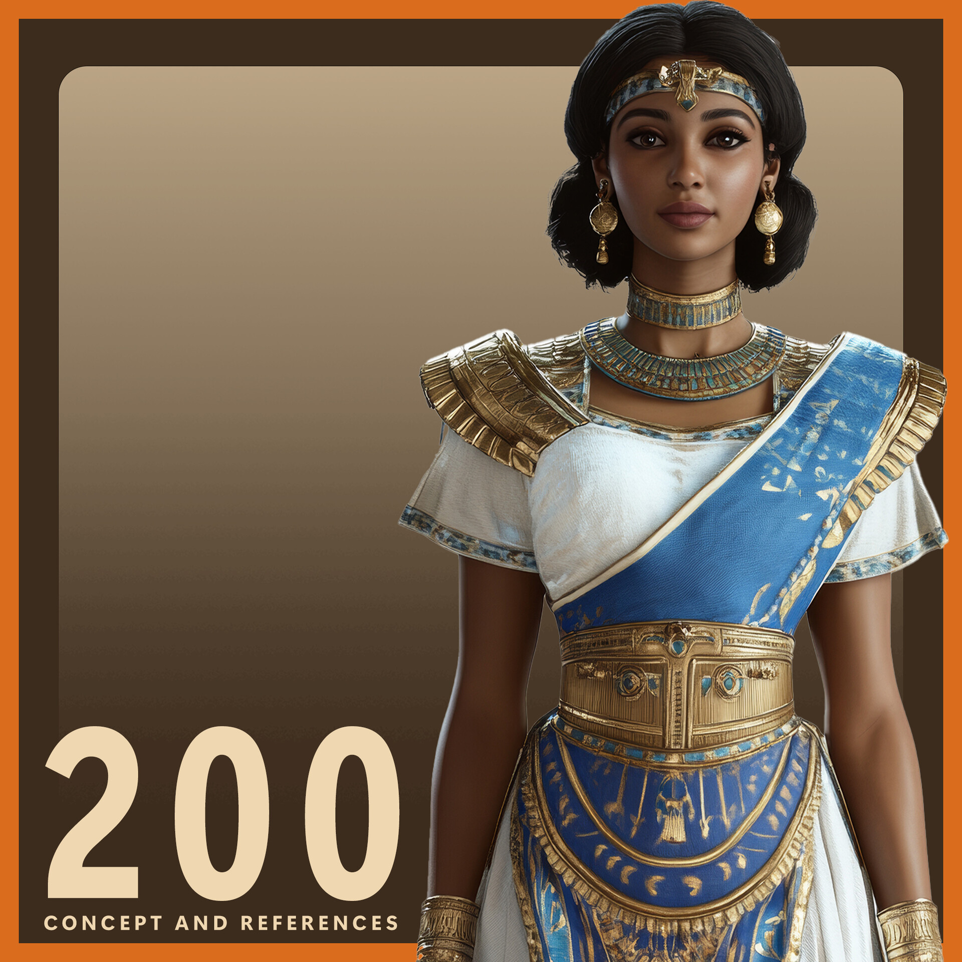 ArtStation - 200 Egyptian Character Concept and Reference
