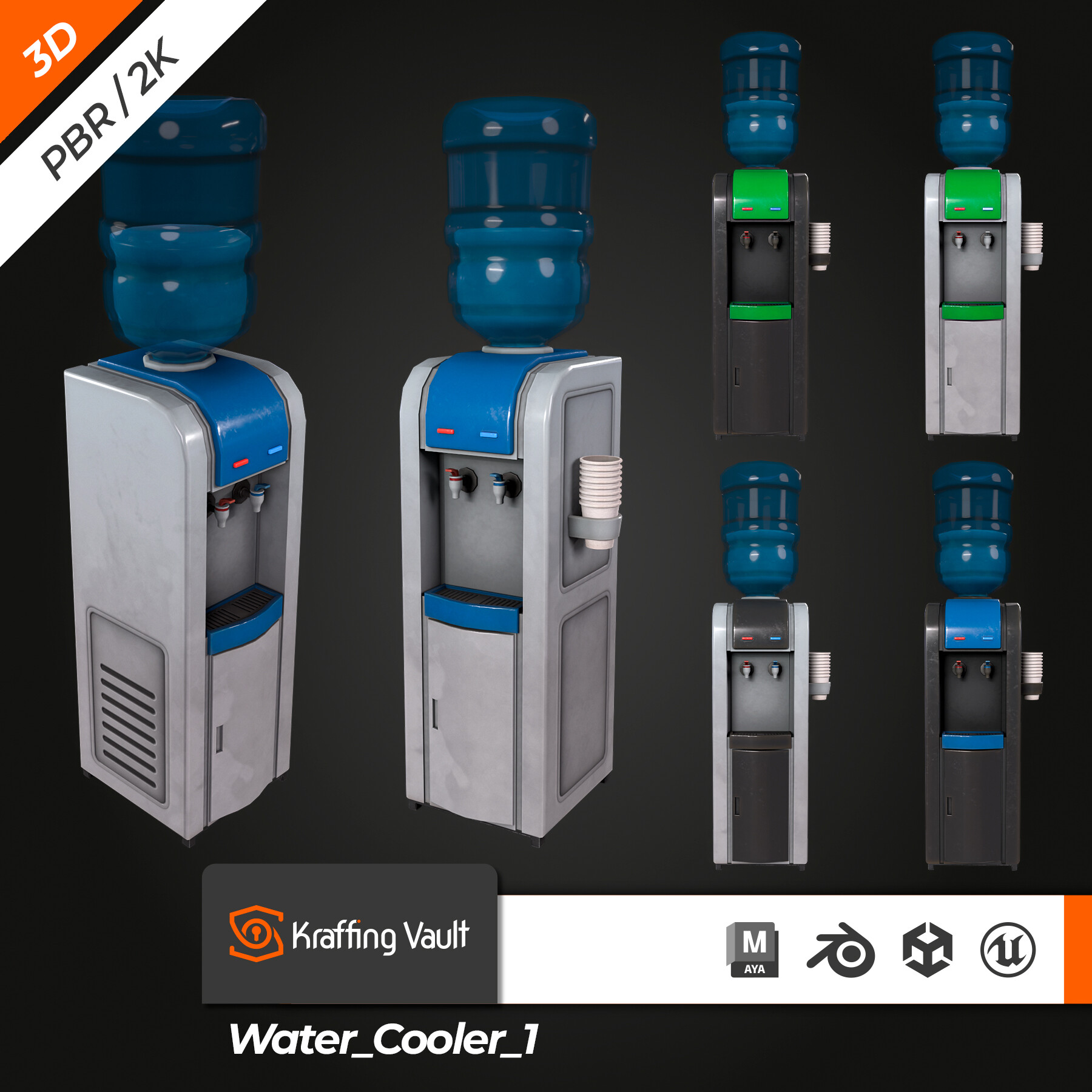 ArtStation - Water Cooler