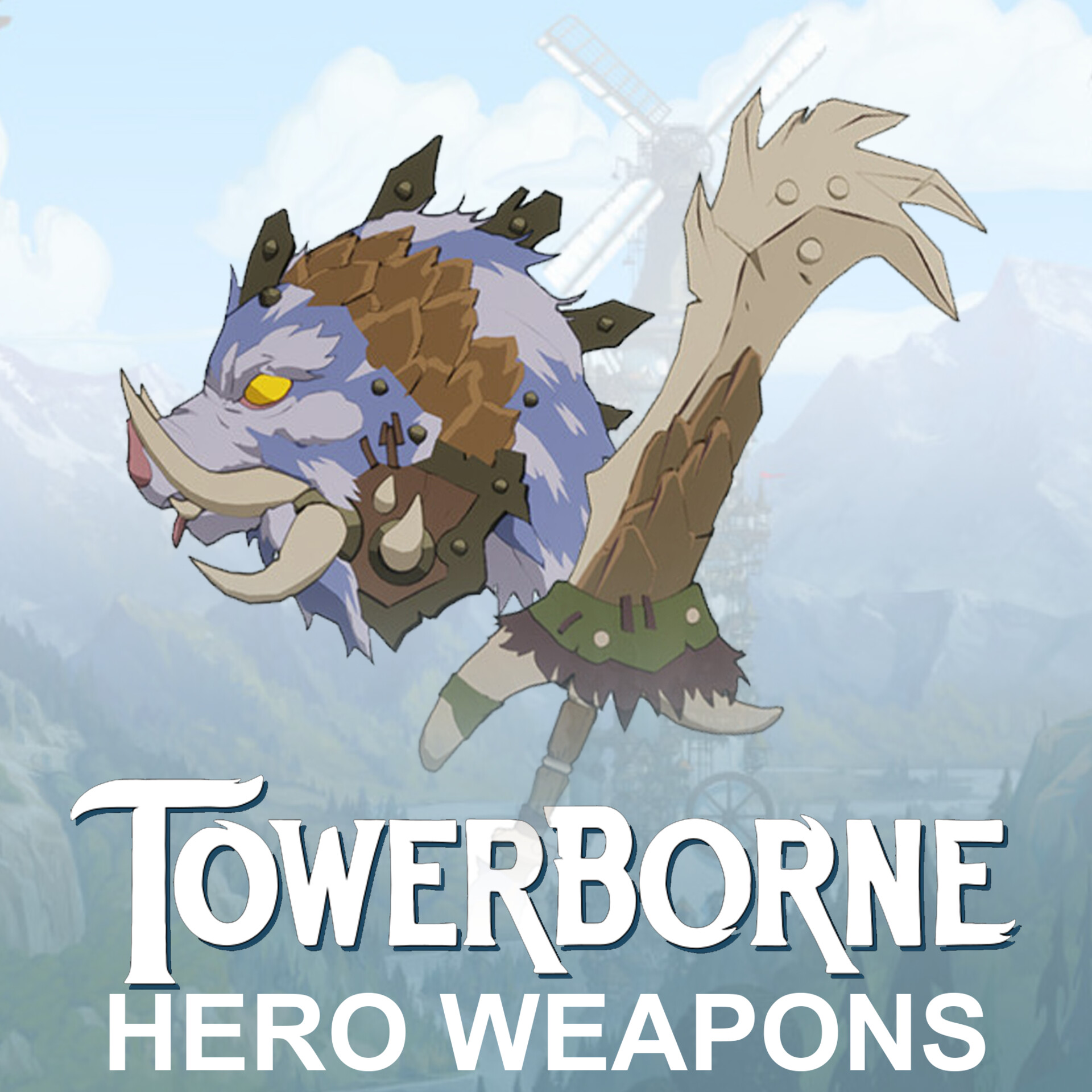ArtStation - Towerborne Hero Weapons