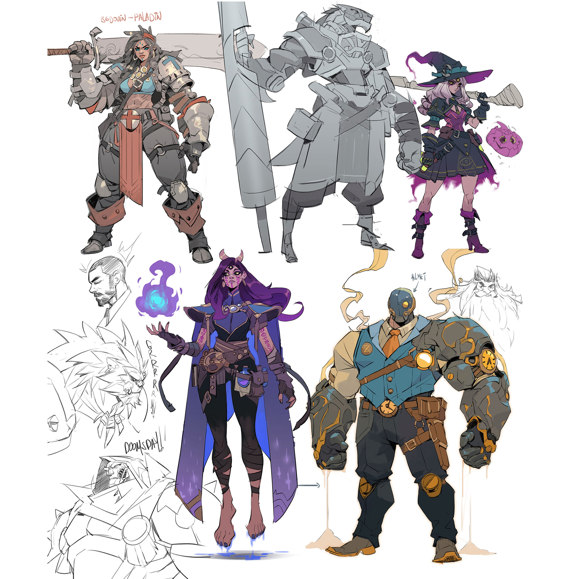 ArtStation - Character Concept stuff!