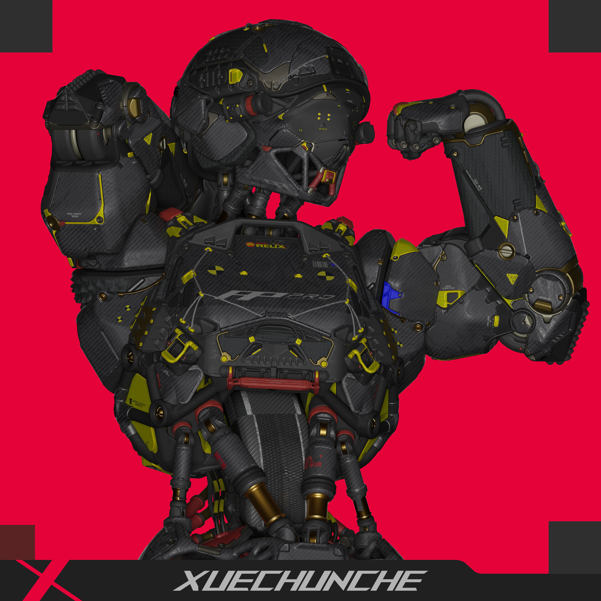 ArtStation - Buff robot