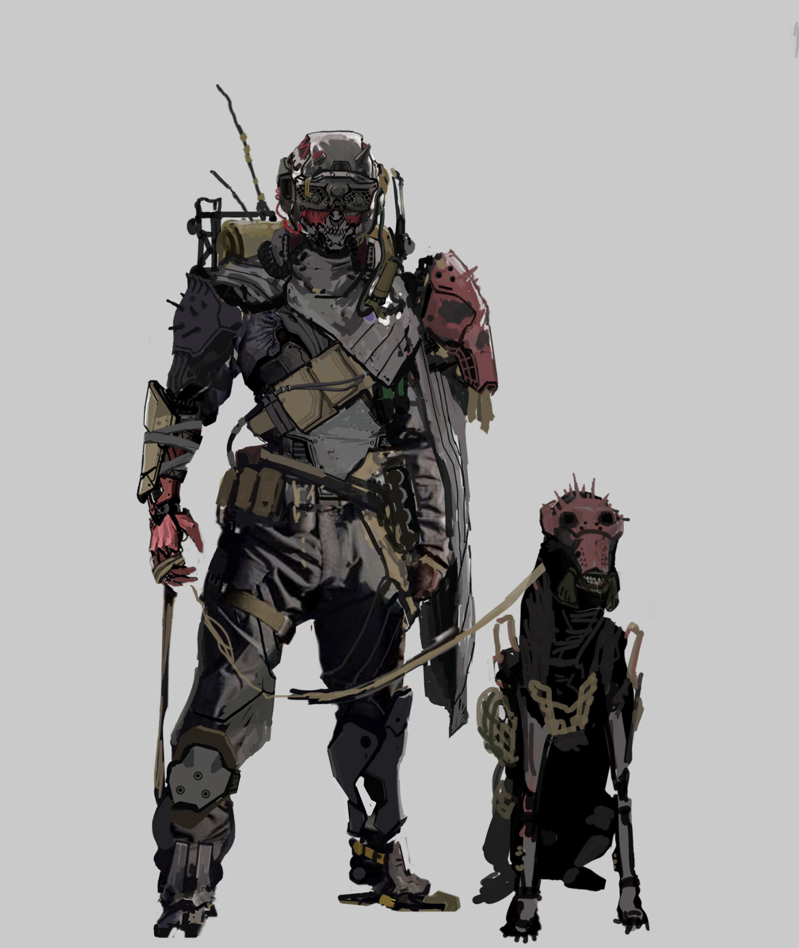 ArtStation - Crying Mecha-Sketching Exercise