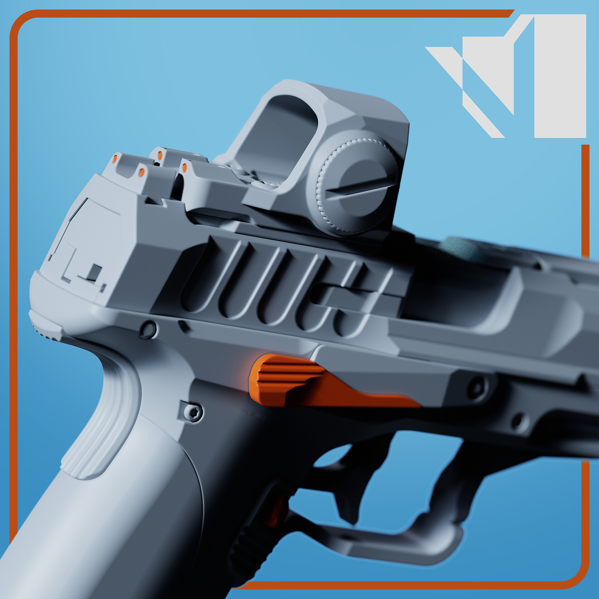 ArtStation - Pistol Design