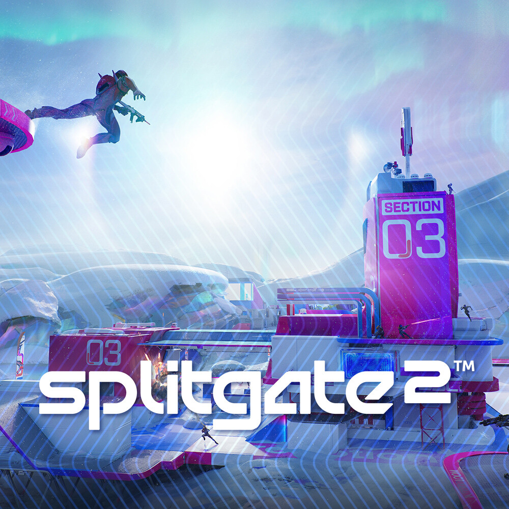 ArtStation - Splitgate 2 - Glacier Biome