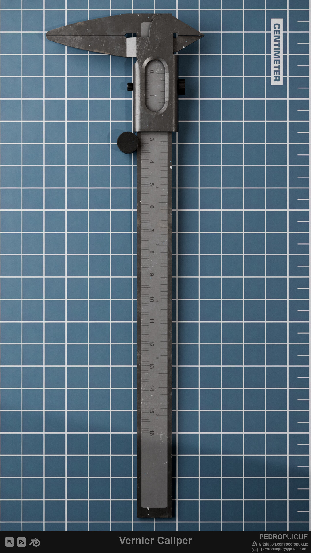 ArtStation - Vernier Caliper