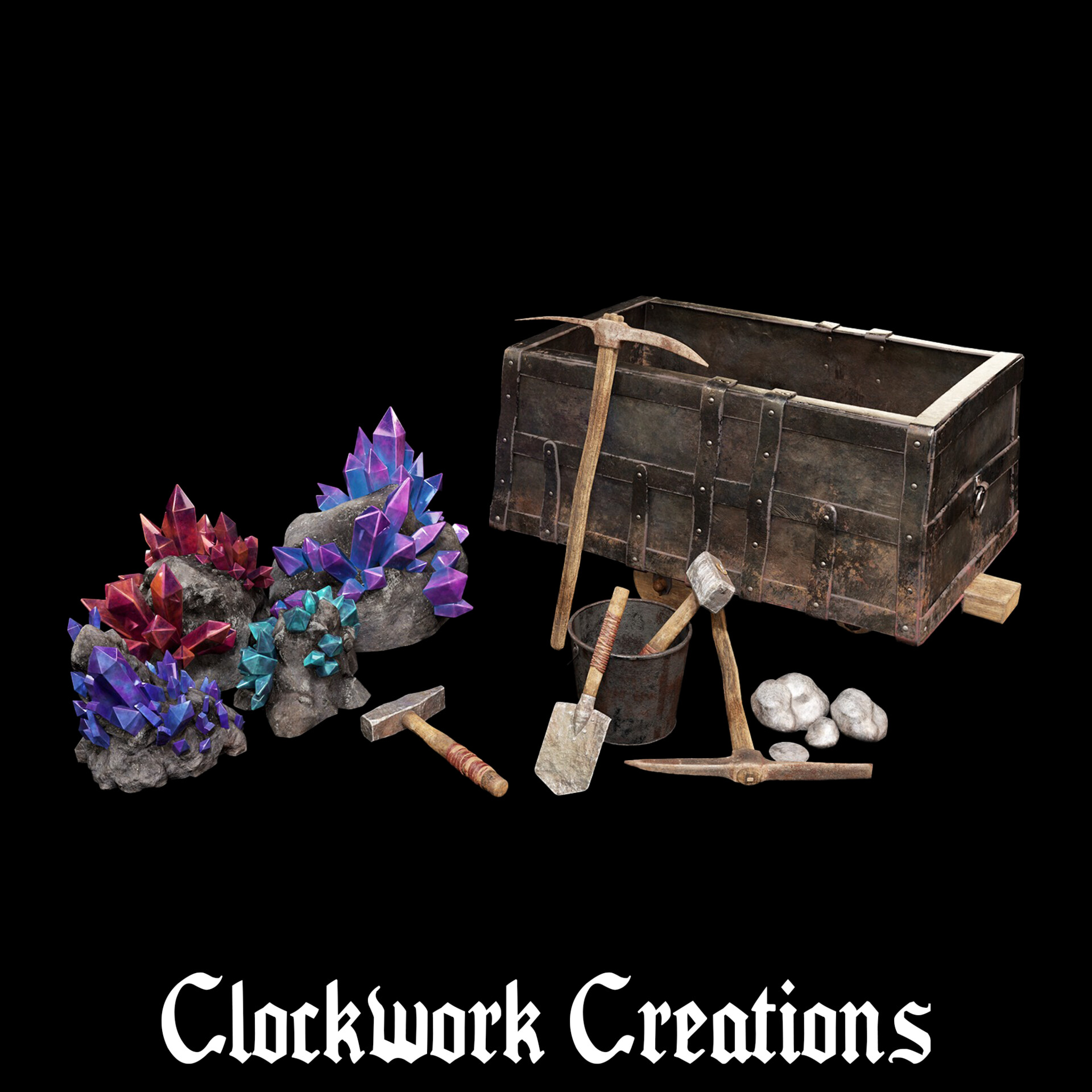 ArtStation - Medieval Mining Pack