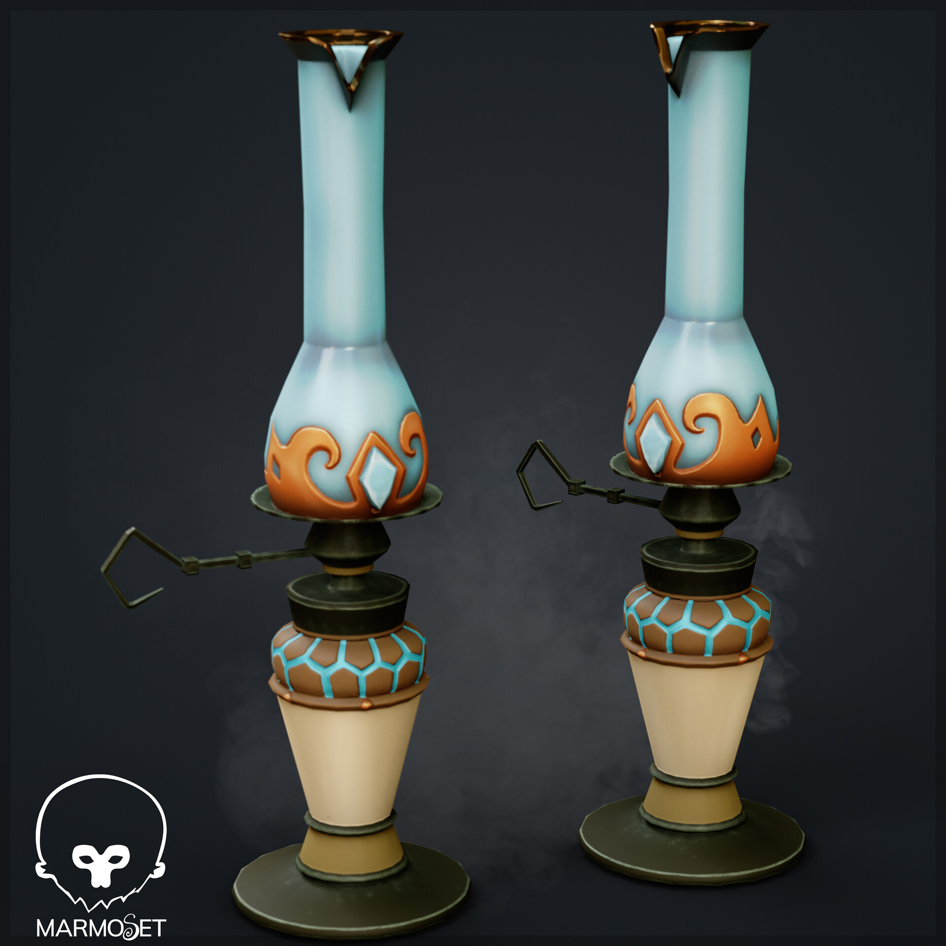 ArtStation - Stylized lantern
