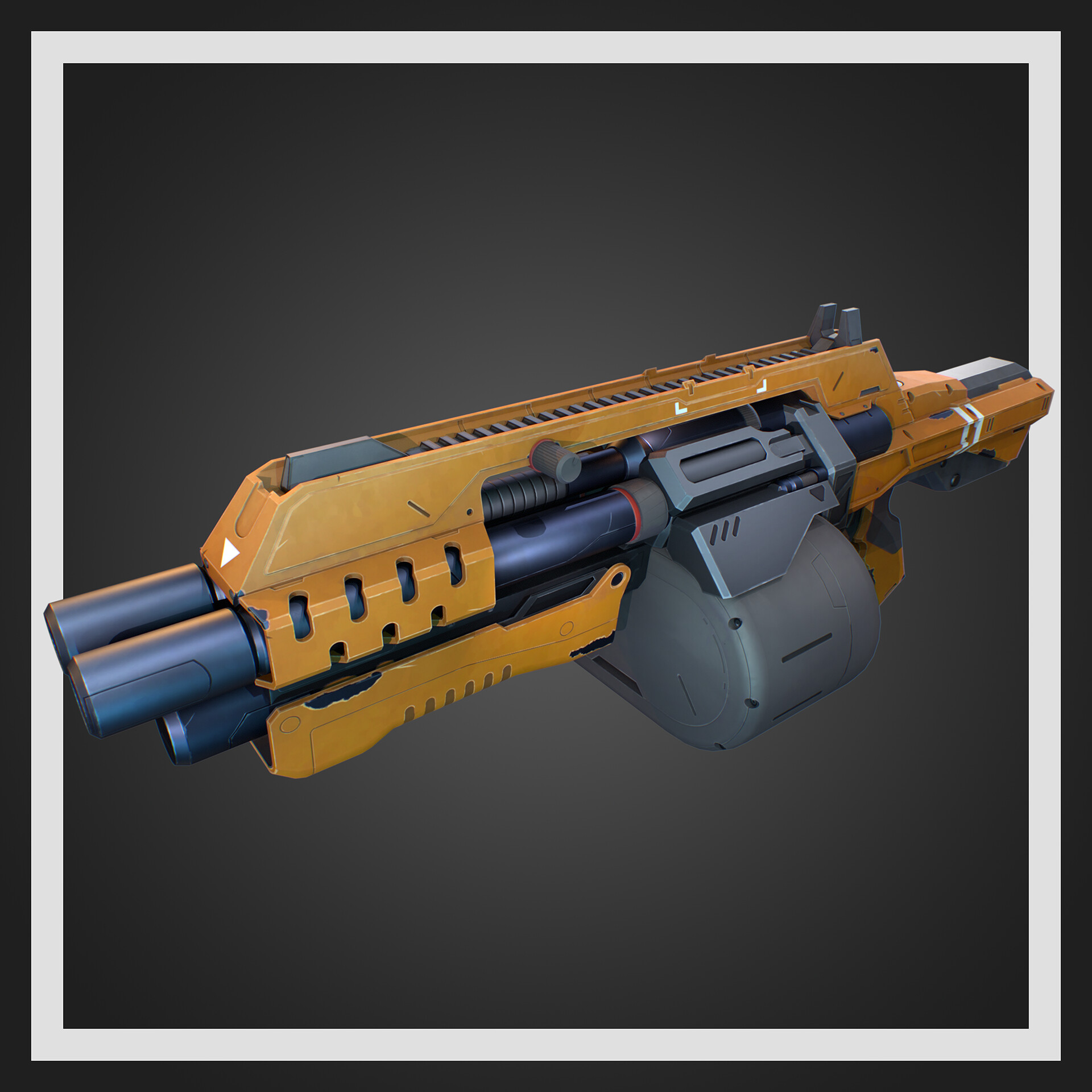 ArtStation - Stylized Shotgun
