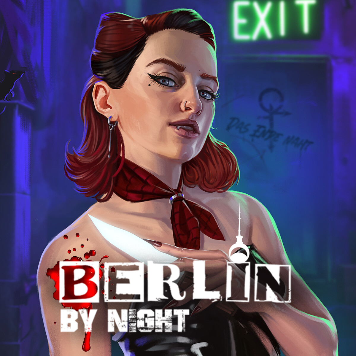 ArtStation - Come closer, my dear. Berlin by Night