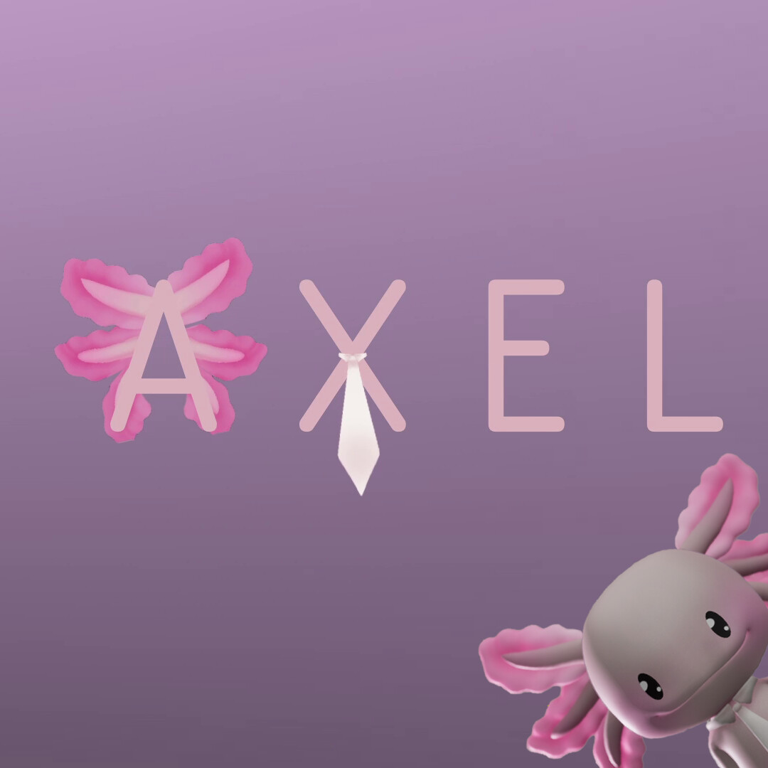 ArtStation - Axel the Axolotl