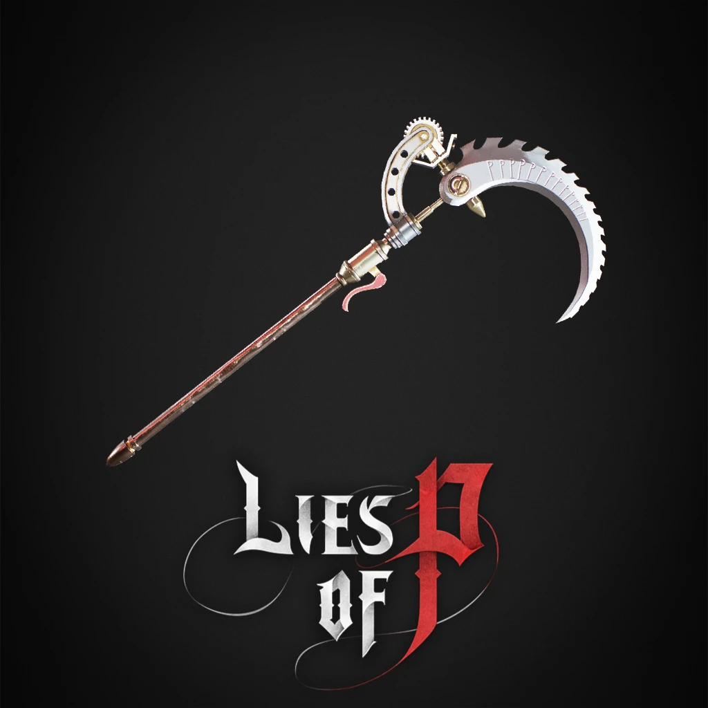 ArtStation - Puppet Ripper — Game-Ready Scythe (Fan Art)