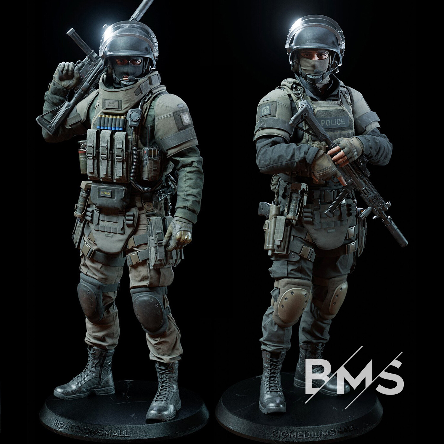 ArtStation - S.W.A.T. OUTFIT ASSETS - BMS