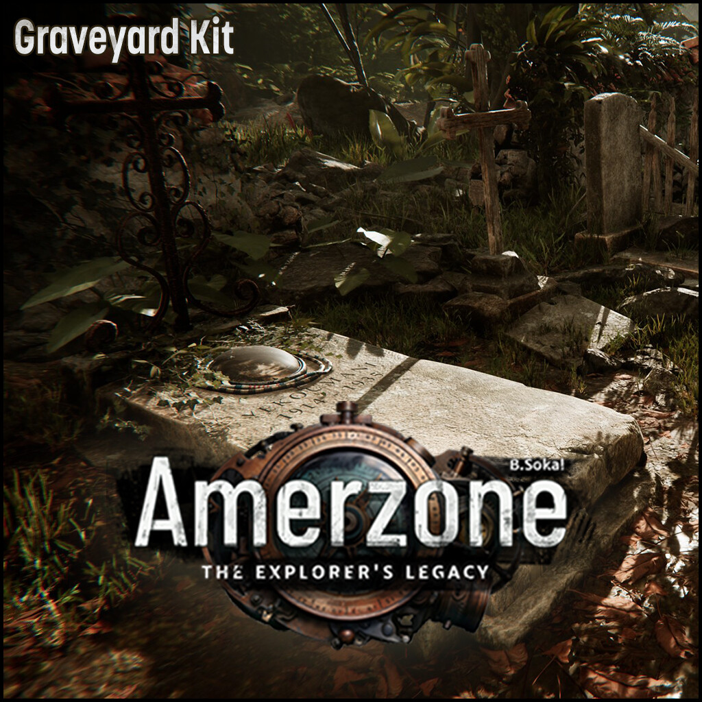 ArtStation - Amerzone : The explorer's Legacy - Graveyard Kit
