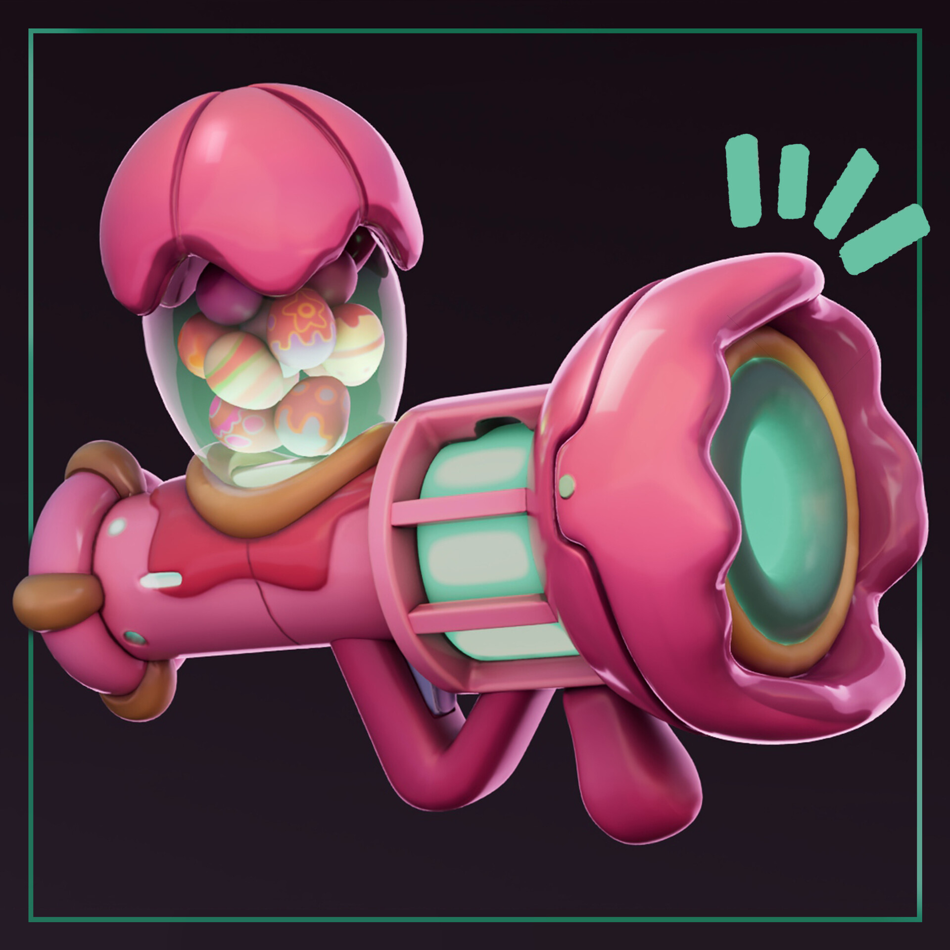 ArtStation - Easter gun