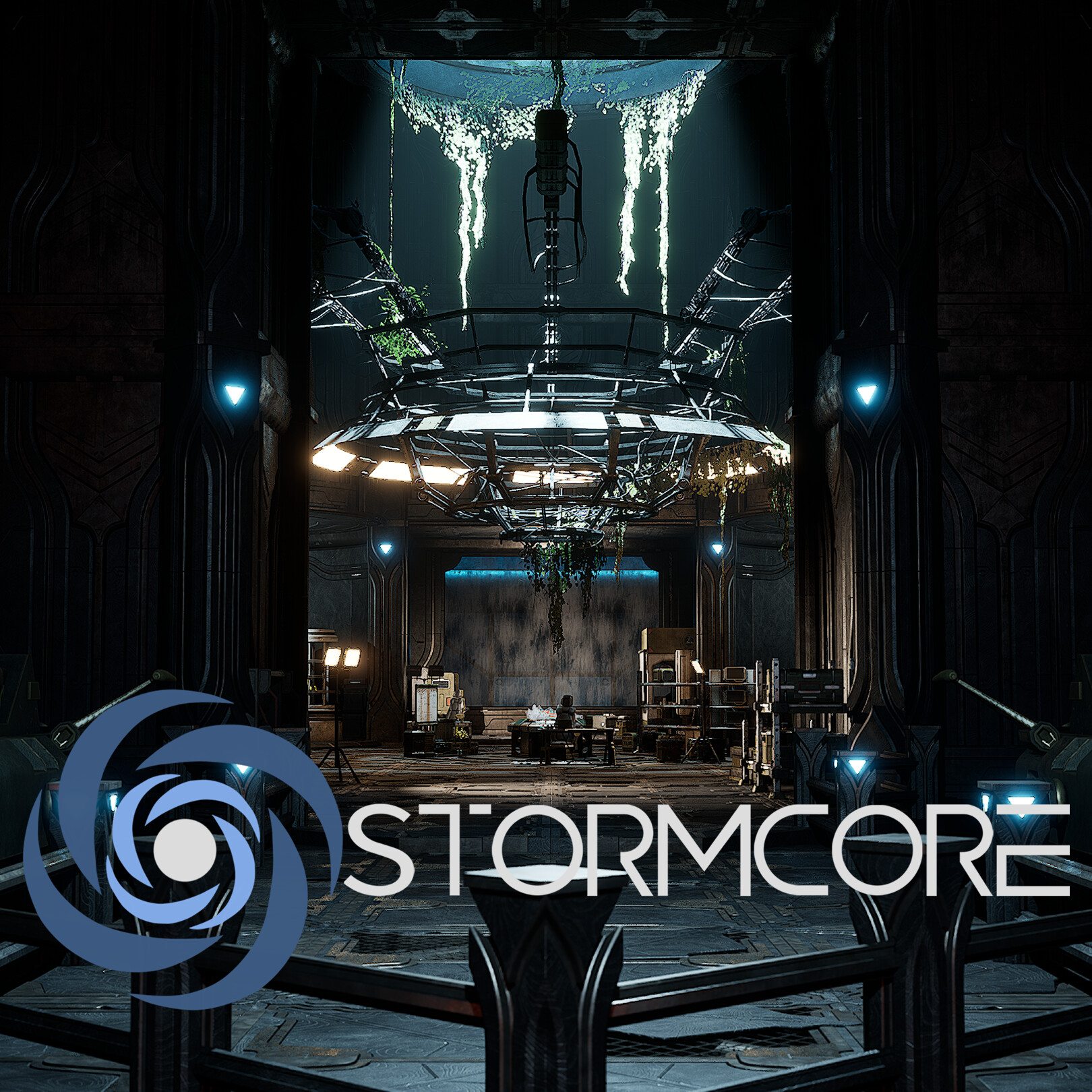 ArtStation - StormCore Hub Modular Kit