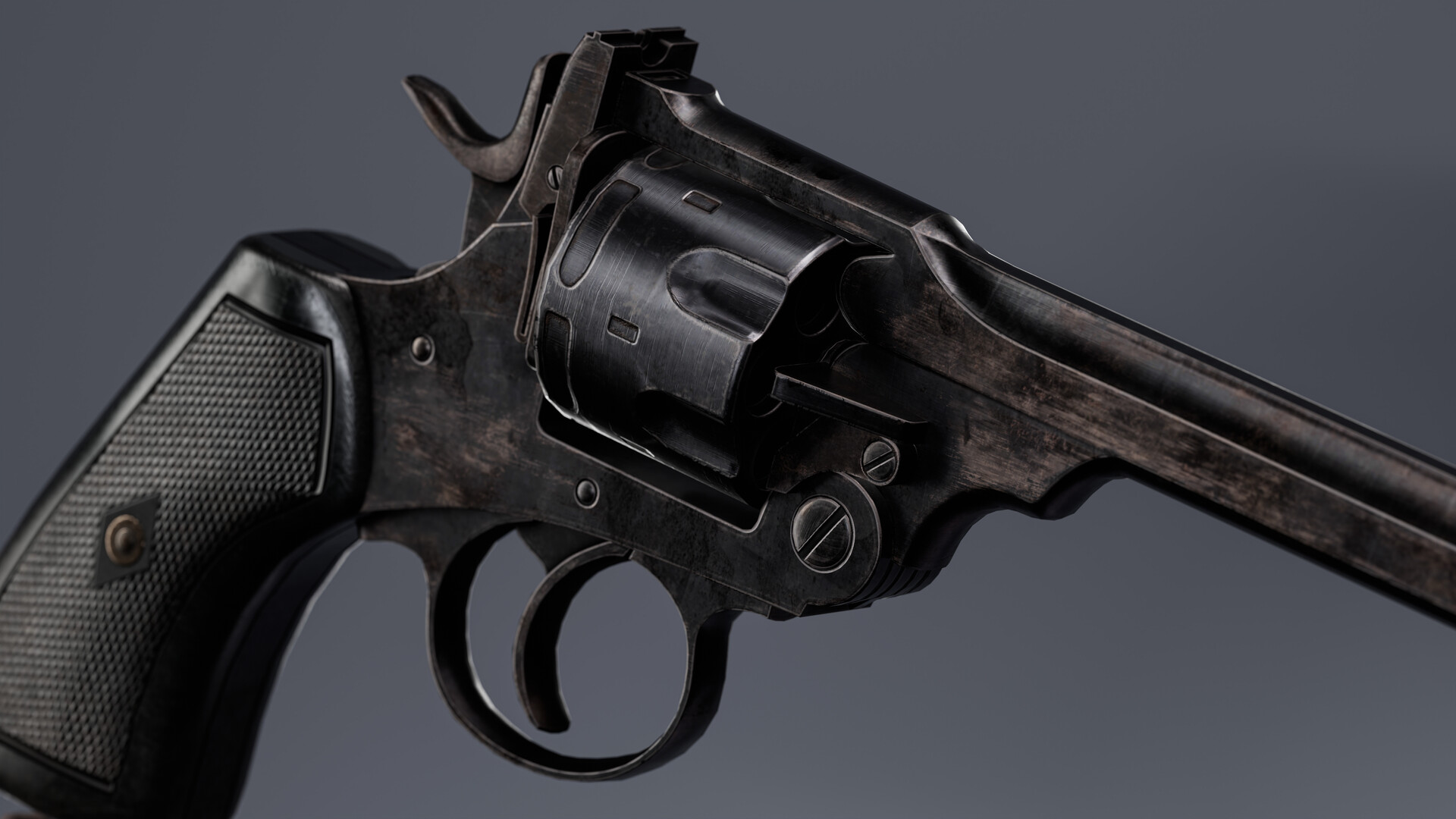 ArtStation - Webley Revolver Mk.VI