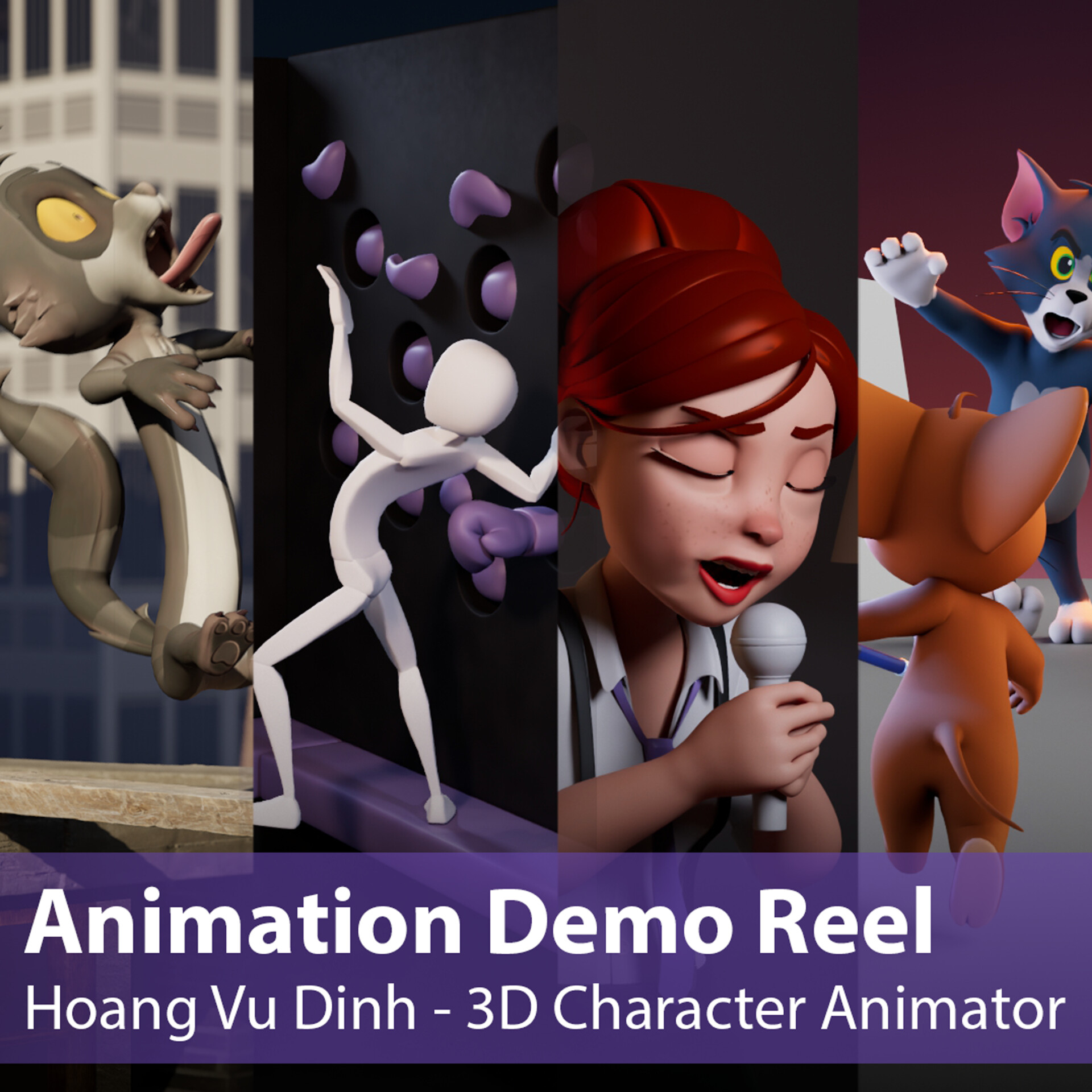 ArtStation - Hoang Vu Dinh | 3D Animation Demo Reel - 2025