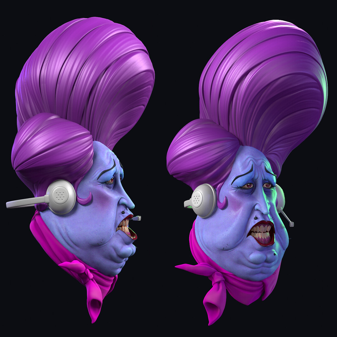 ArtStation - Alien Receptionist