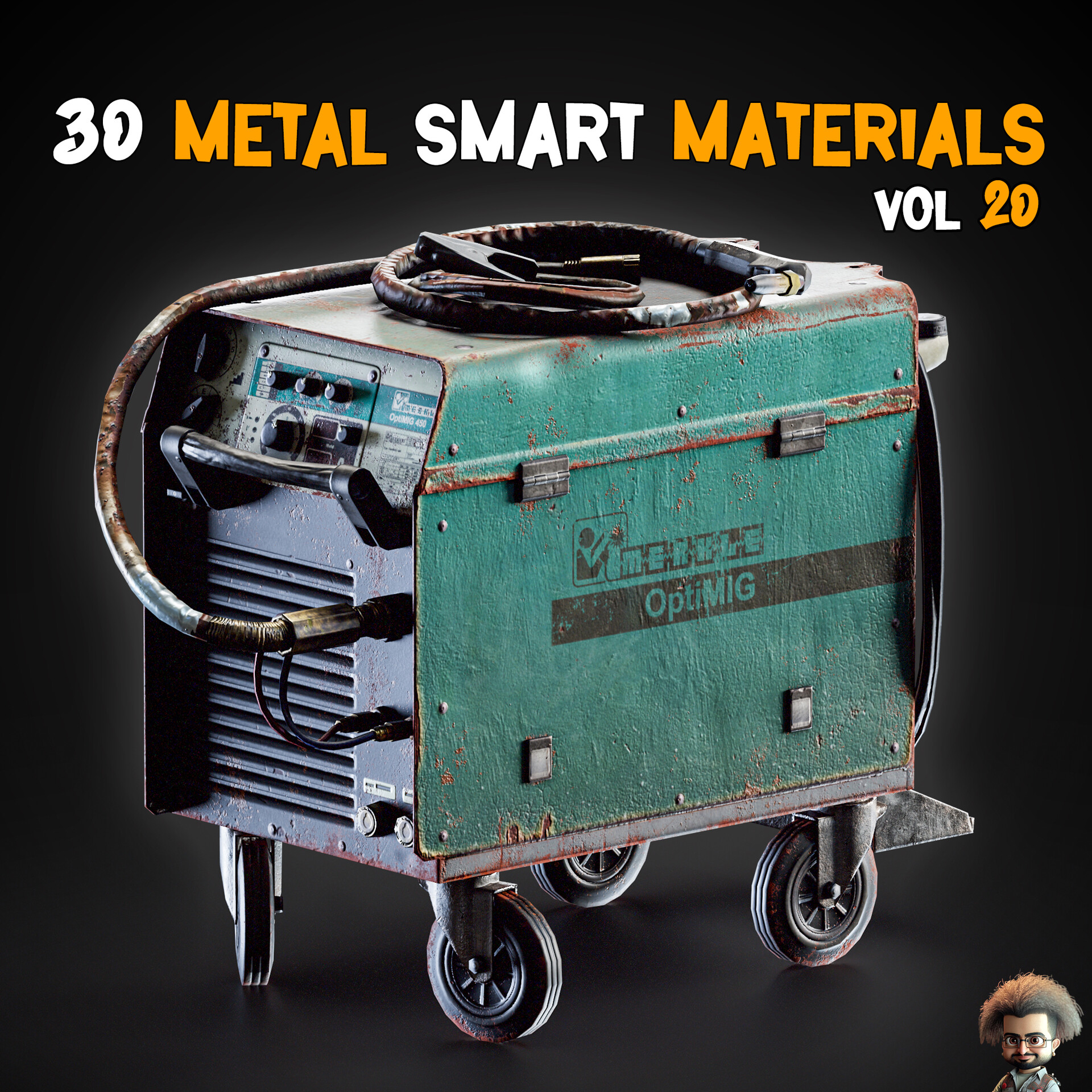 ArtStation - 30 Metal Smart Materials - Vol 20