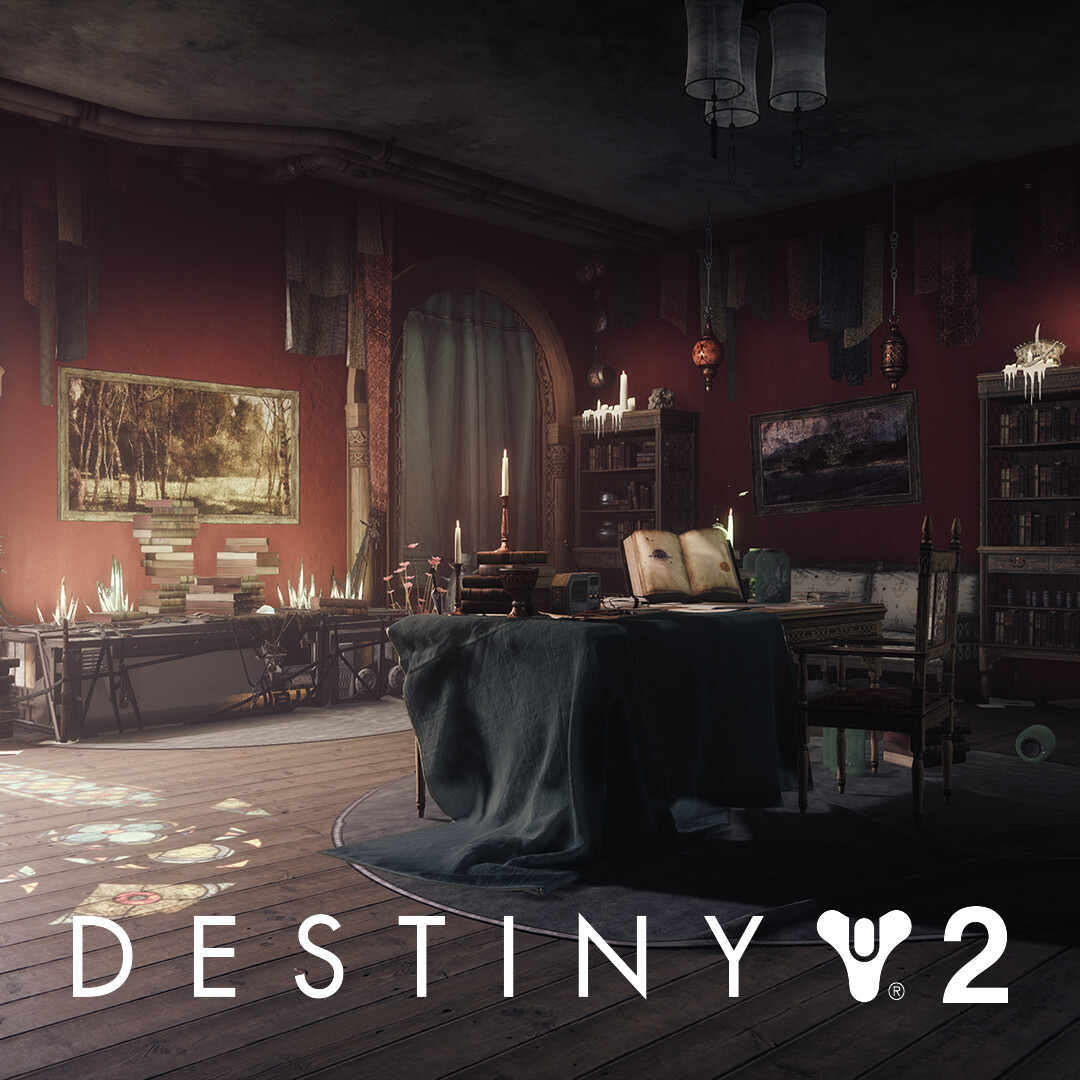 ArtStation - Destiny 2 - Episode 3: Heresy - Eris's Flat