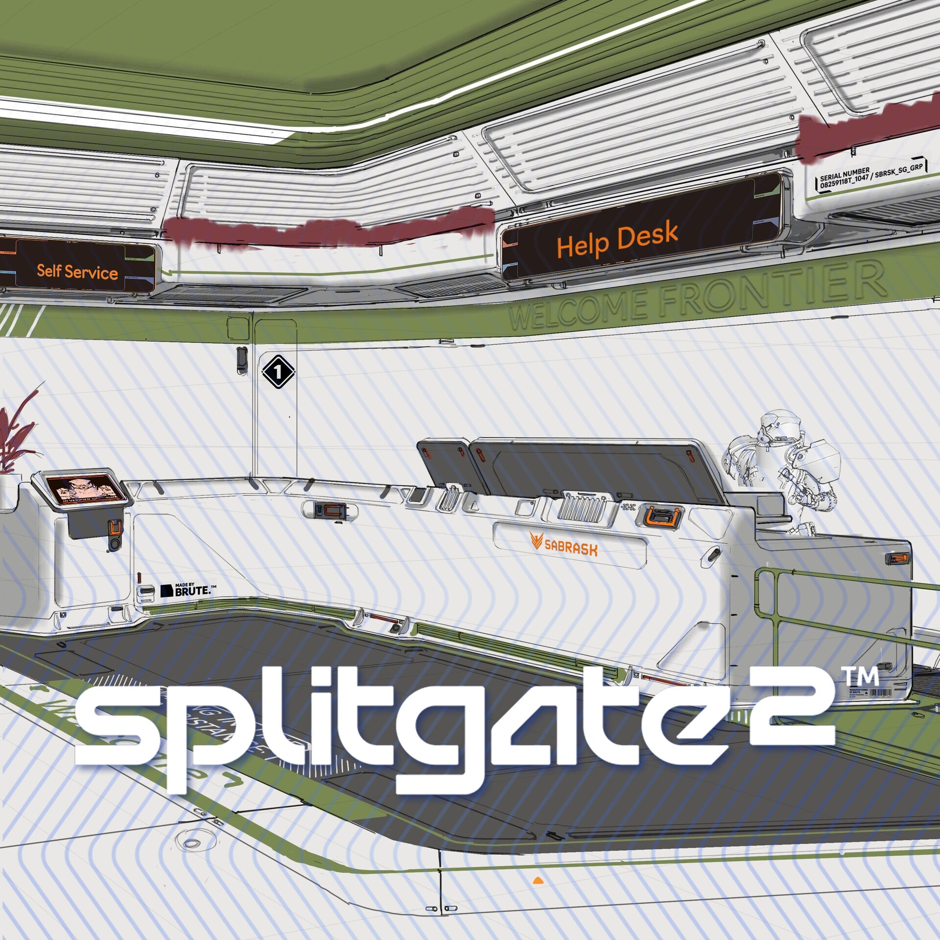 ArtStation - Splitgate 2- Frontier- Welcome Room Corner