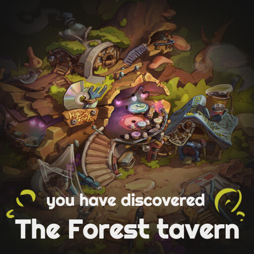 ArtStation - The Forest tavern