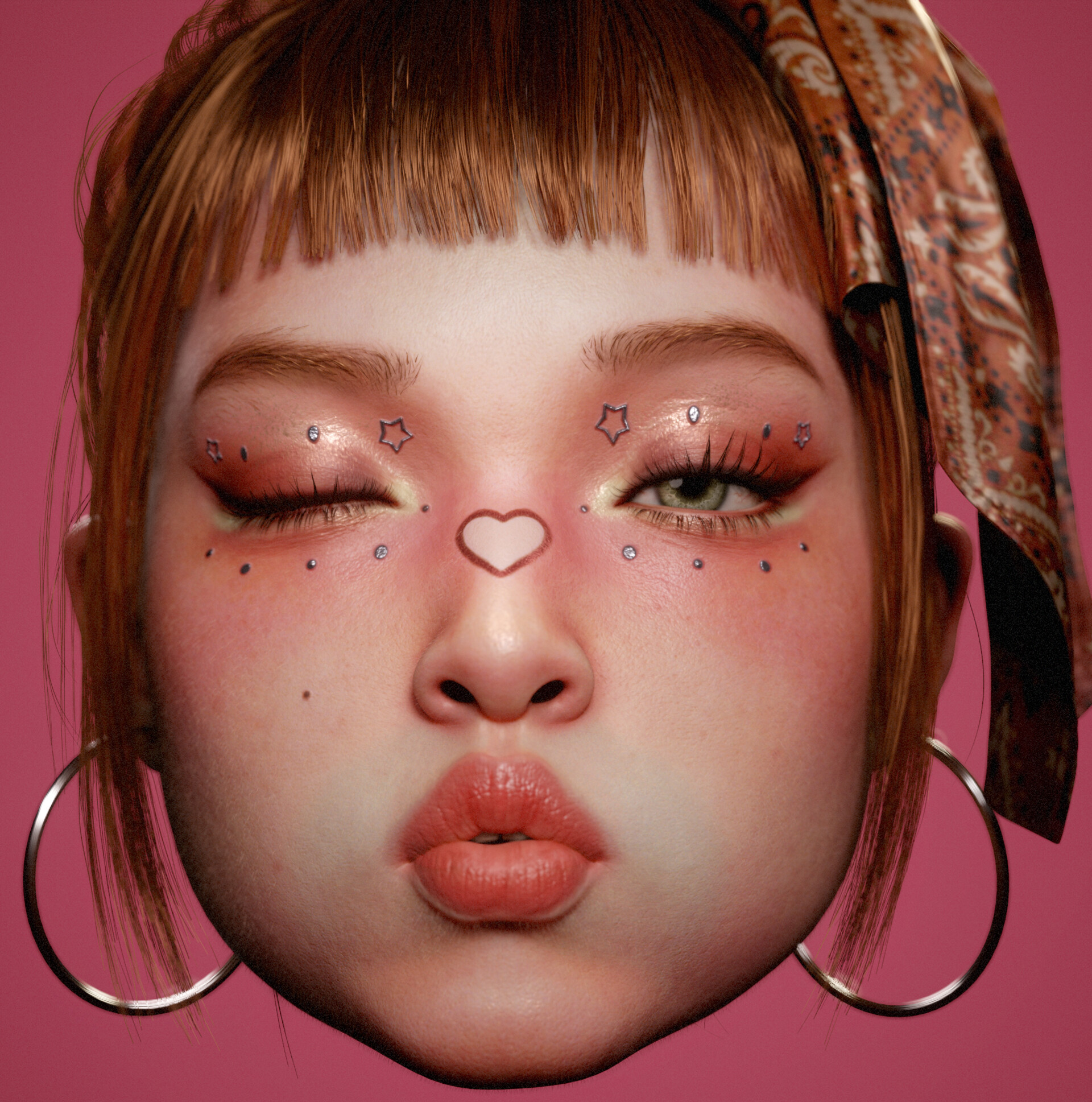 ArtStation - Kitsch Girl(느좋녀)