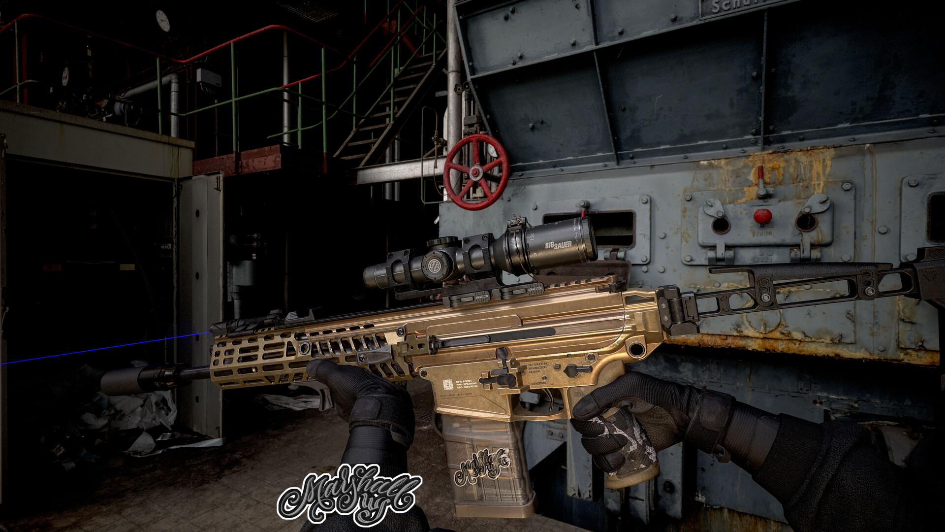 ArtStation - MCX-SPEAR 6.8X51 SBR