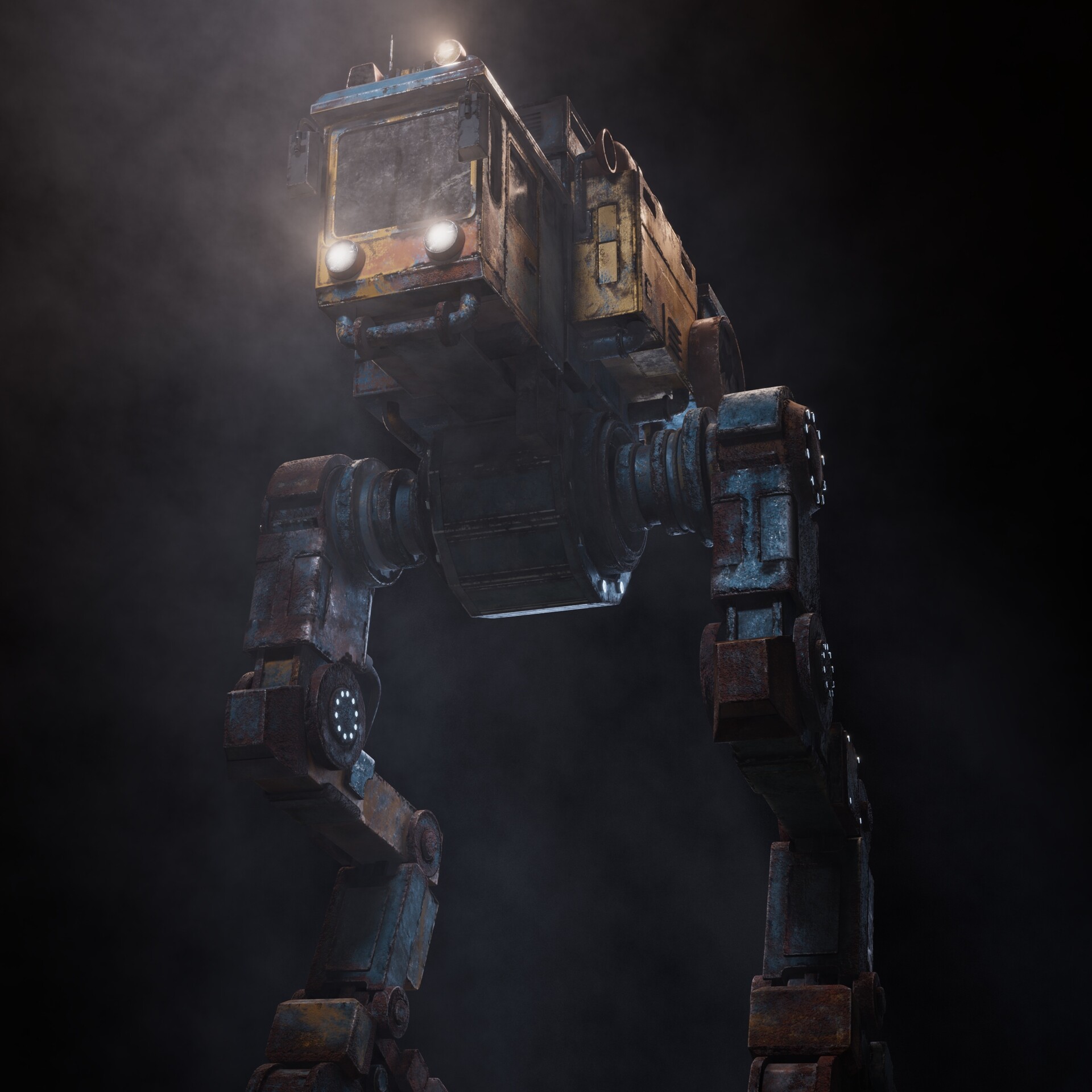 yousef Taher - Industrial Walker - Mech Design