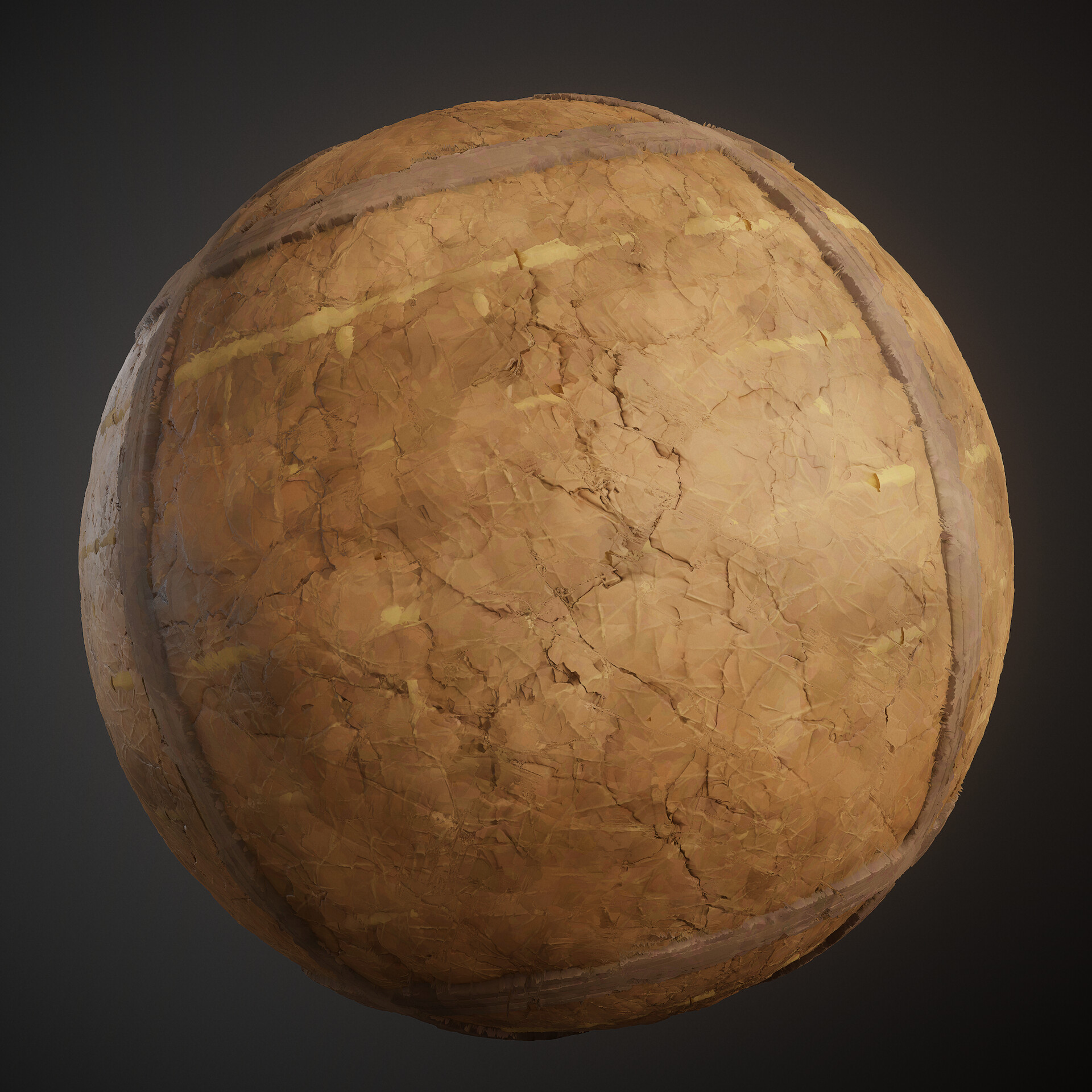 ArtStation - Hand Painted Wattle And Daub Wall