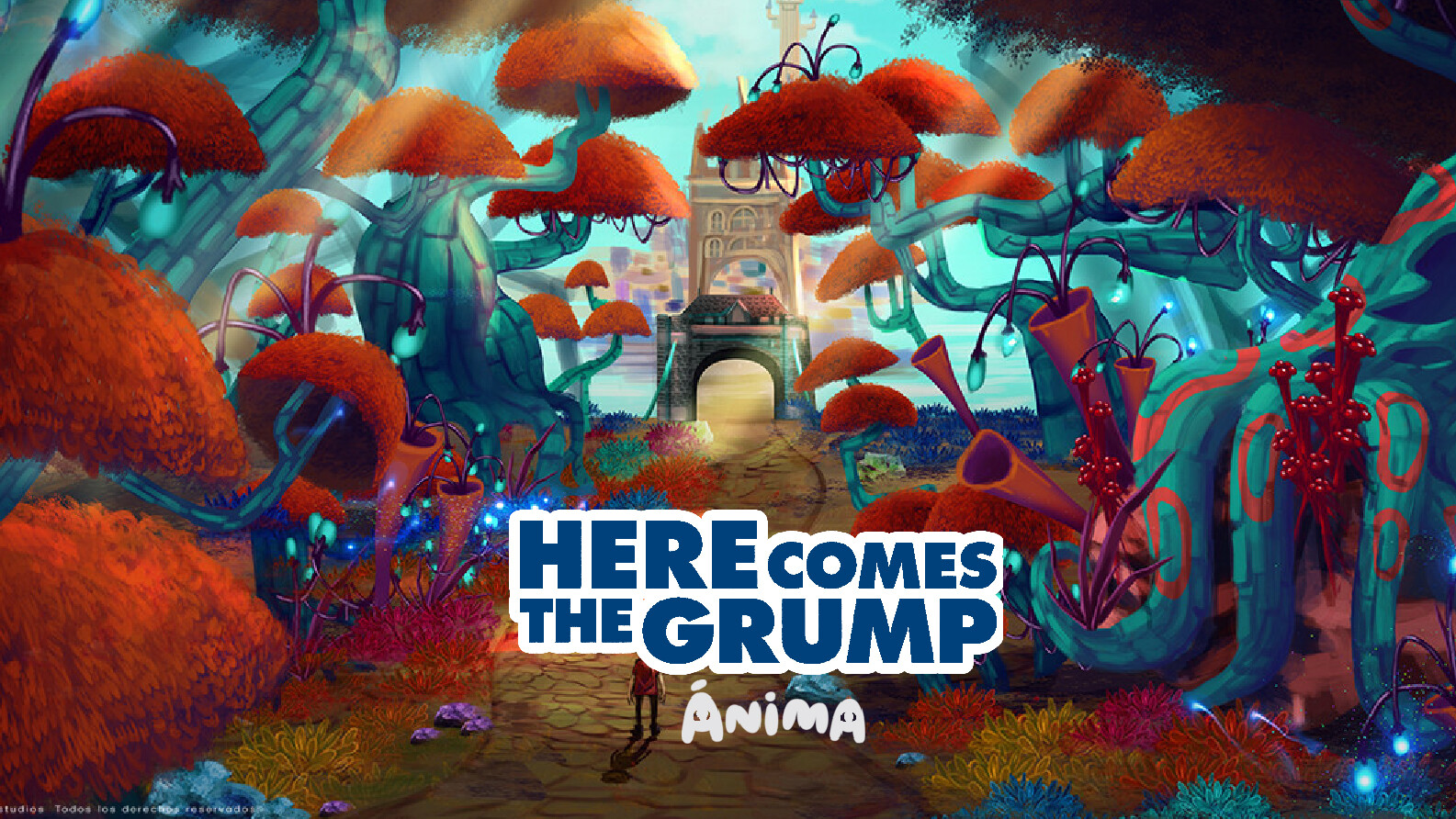 ArtStation - Colorful Whimsy "Here comes the grump"