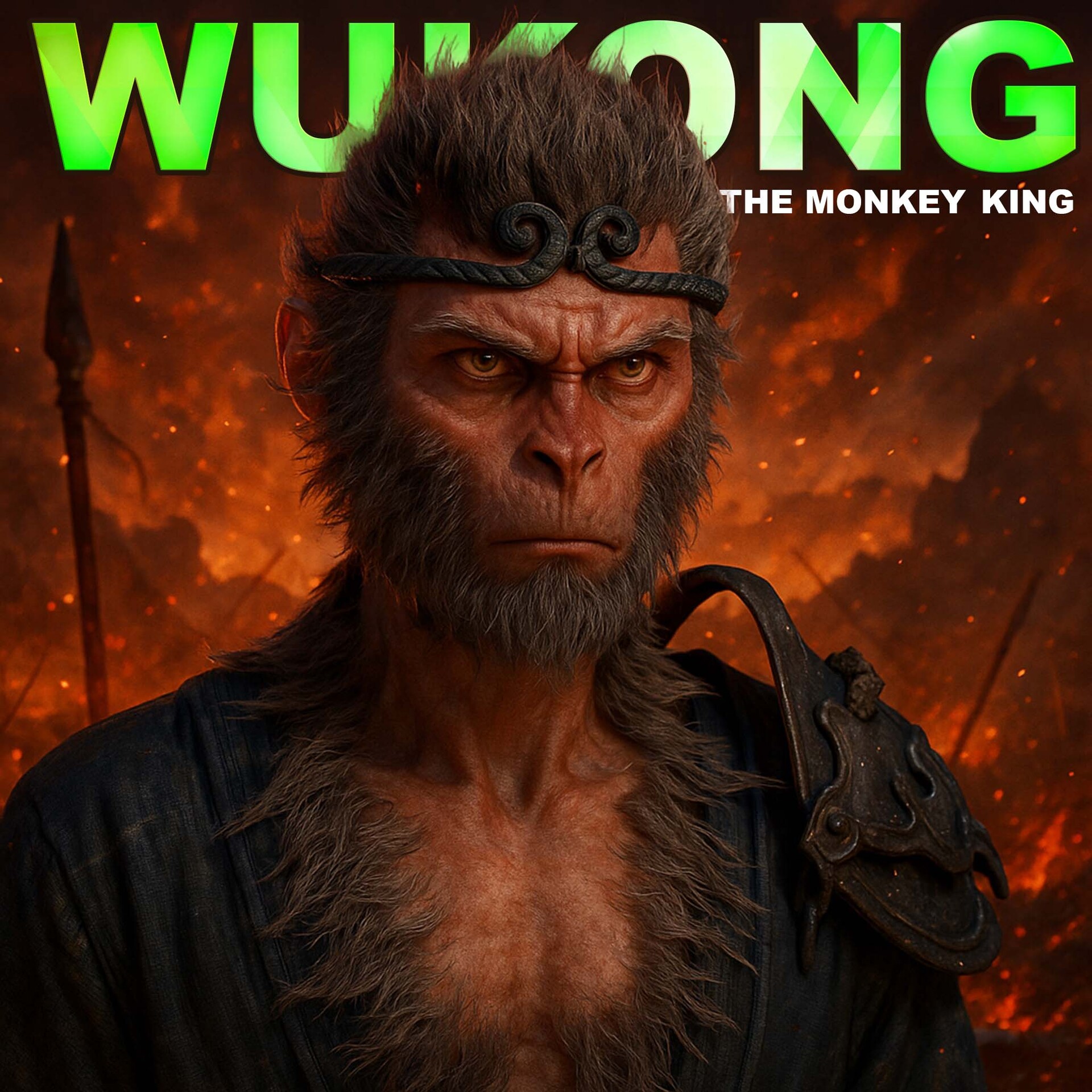 ArtStation - Wukong - The Monkey King | 3D Character Model