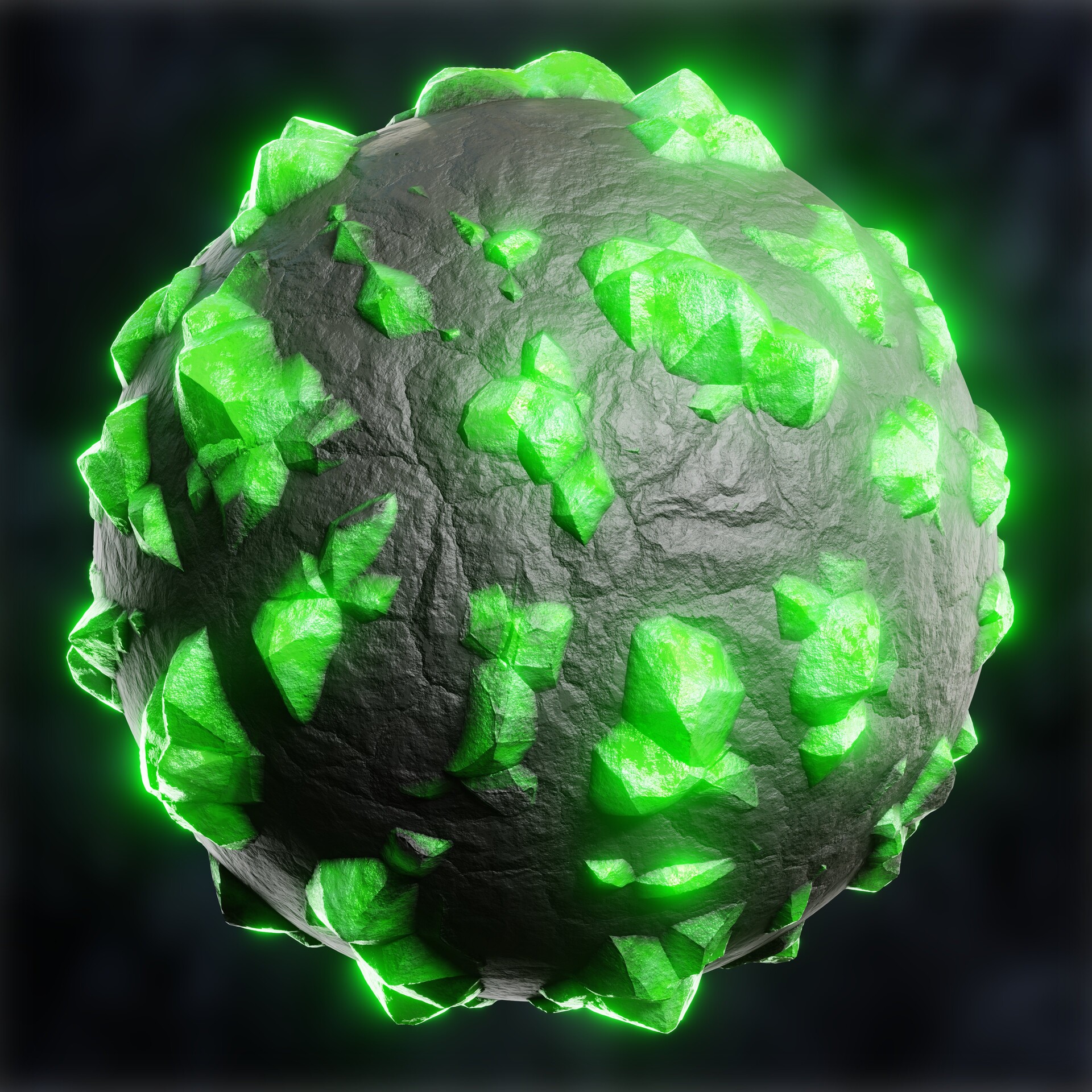 ArtStation - Procedural Crystal Rock Material 💎 (Blender Tutorial)
