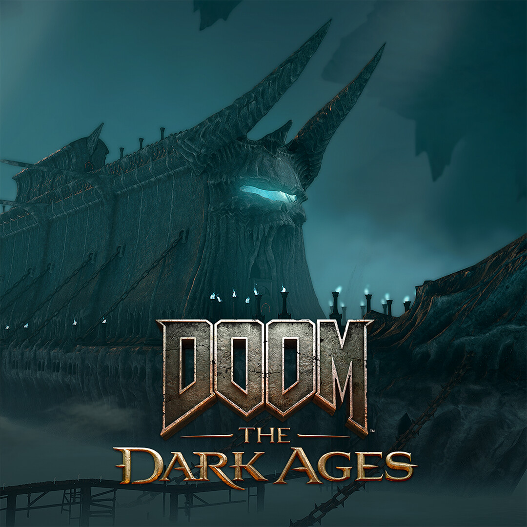 ArtStation - DOOM: the Dark Ages - Harbor of Souls - Barge