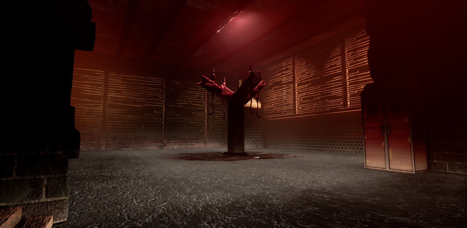 ArtStation - Horror basement inspired by Dead by Daylight