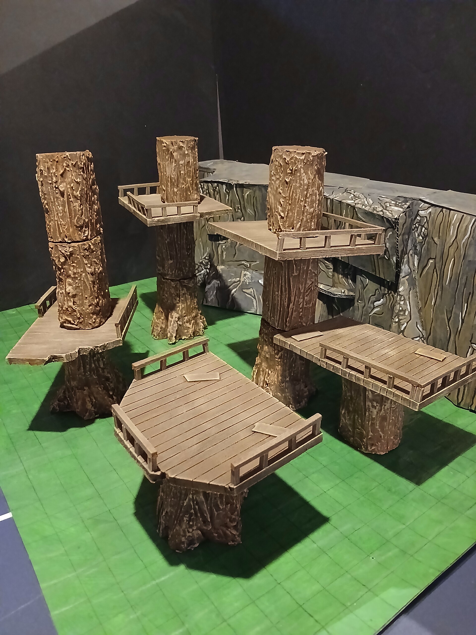 ArtStation - Wood Platforms (Treehouses)