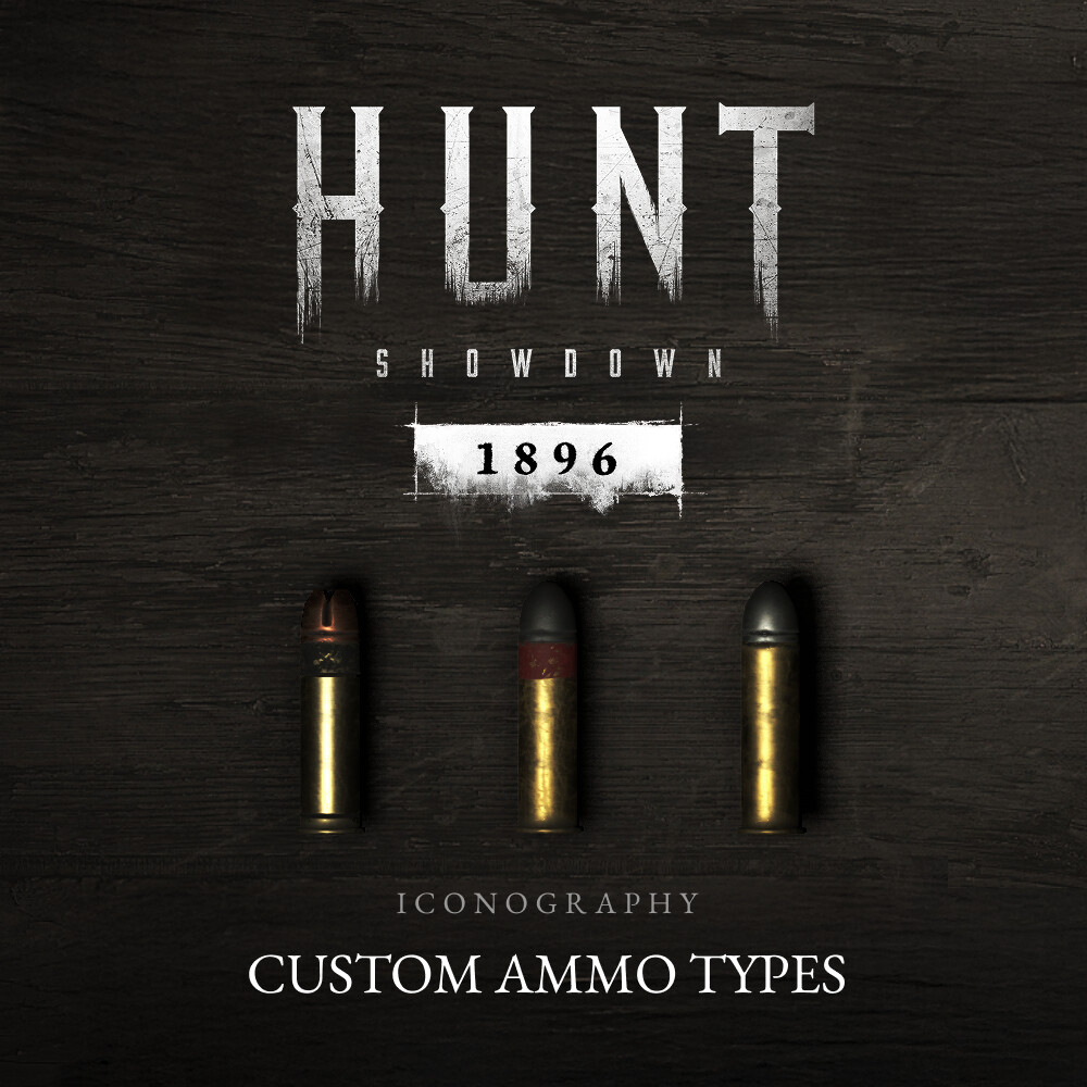 Timo Danter - Hunt: Showdown 1896 - Ammo Types - Iconography