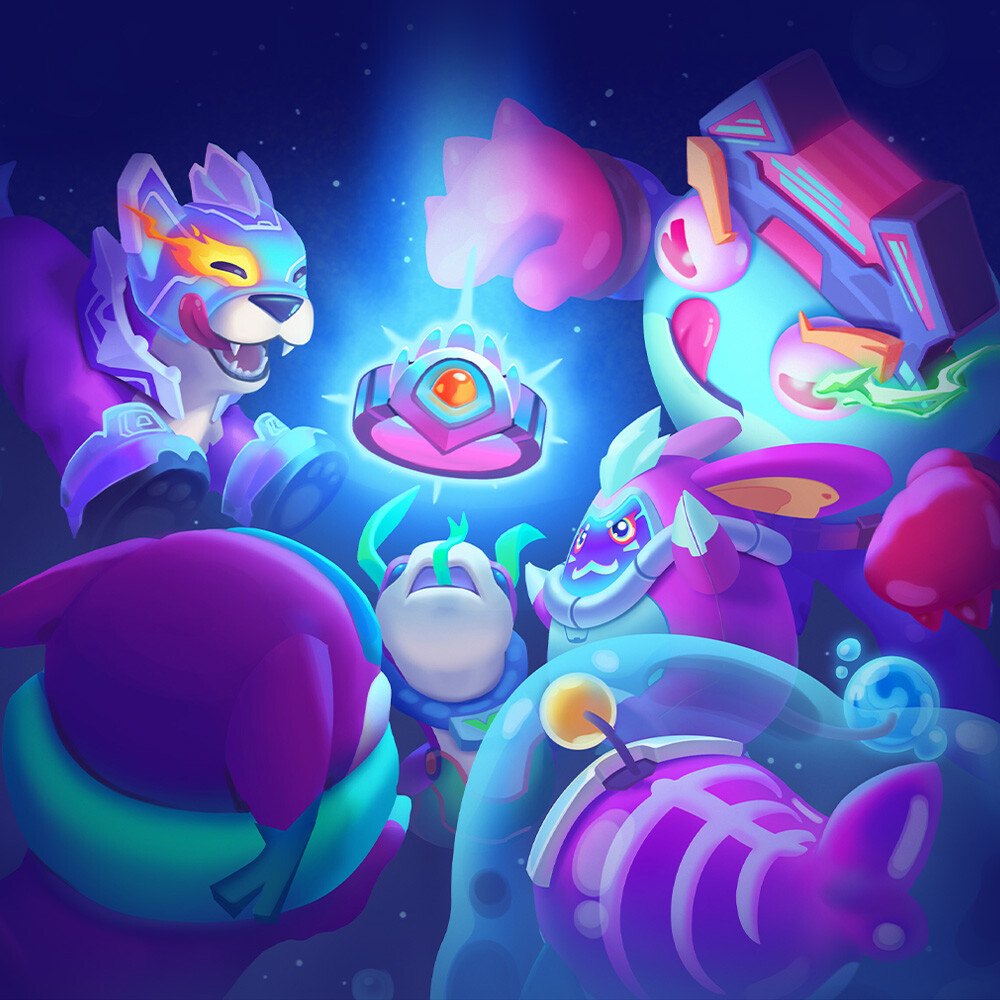 ArtStation - Merge Pals loading screen 3