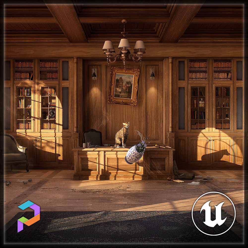 ArtStation - Wood Works Vault - Poly Haven