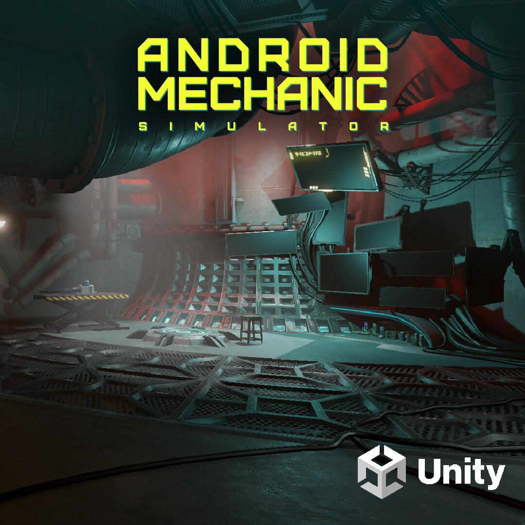 ArtStation - Android mechanic simulator