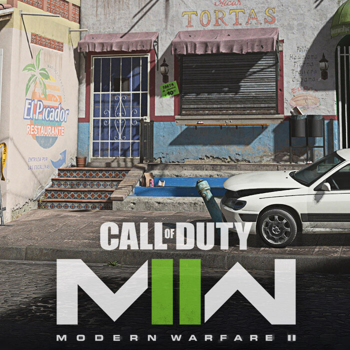 ArtStation - Call of Duty MWII - Punta Mar - Exterior Buildings