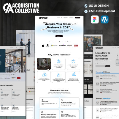 ArtStation - Business Management Website UI/UX Design & Development