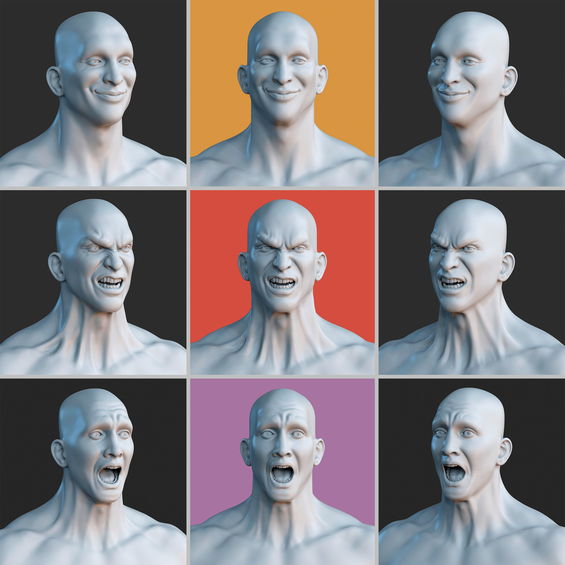 Diamar - Facial Expressions Exercise