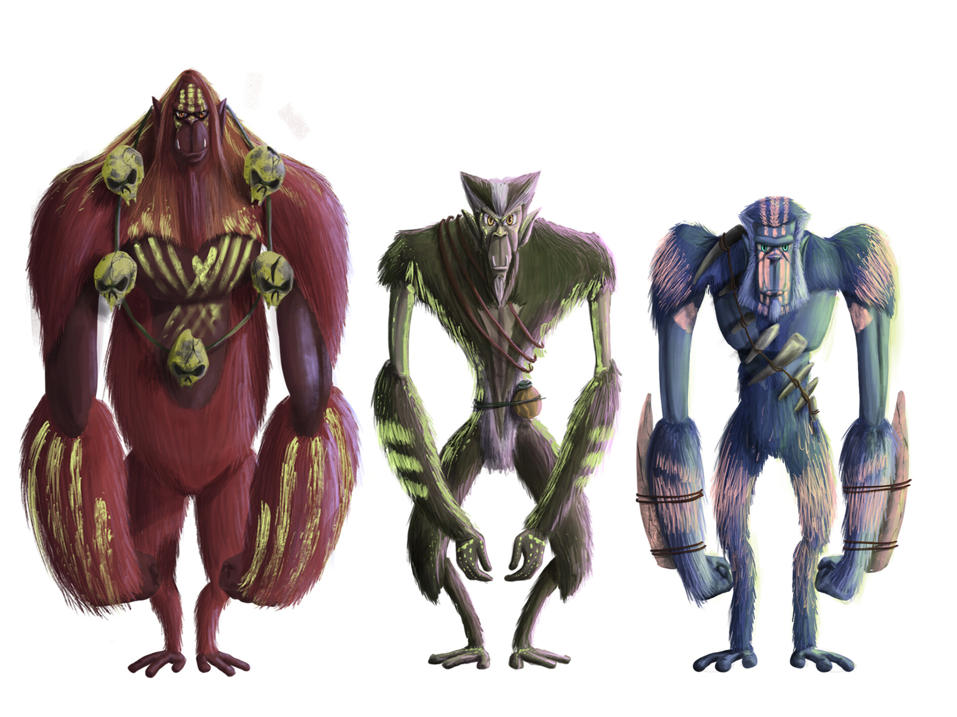 ArtStation - Nahomo Erebus Character Designs.