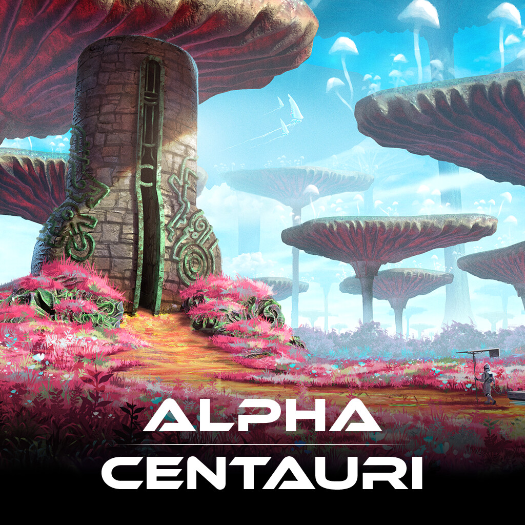 ArtStation - Concept art : Alpha centauri - Planet