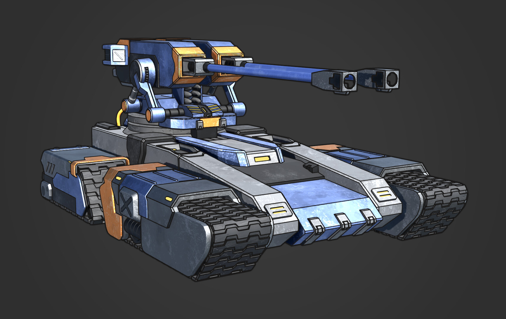 ArtStation - Tempest Rising - GDF Trebuchet