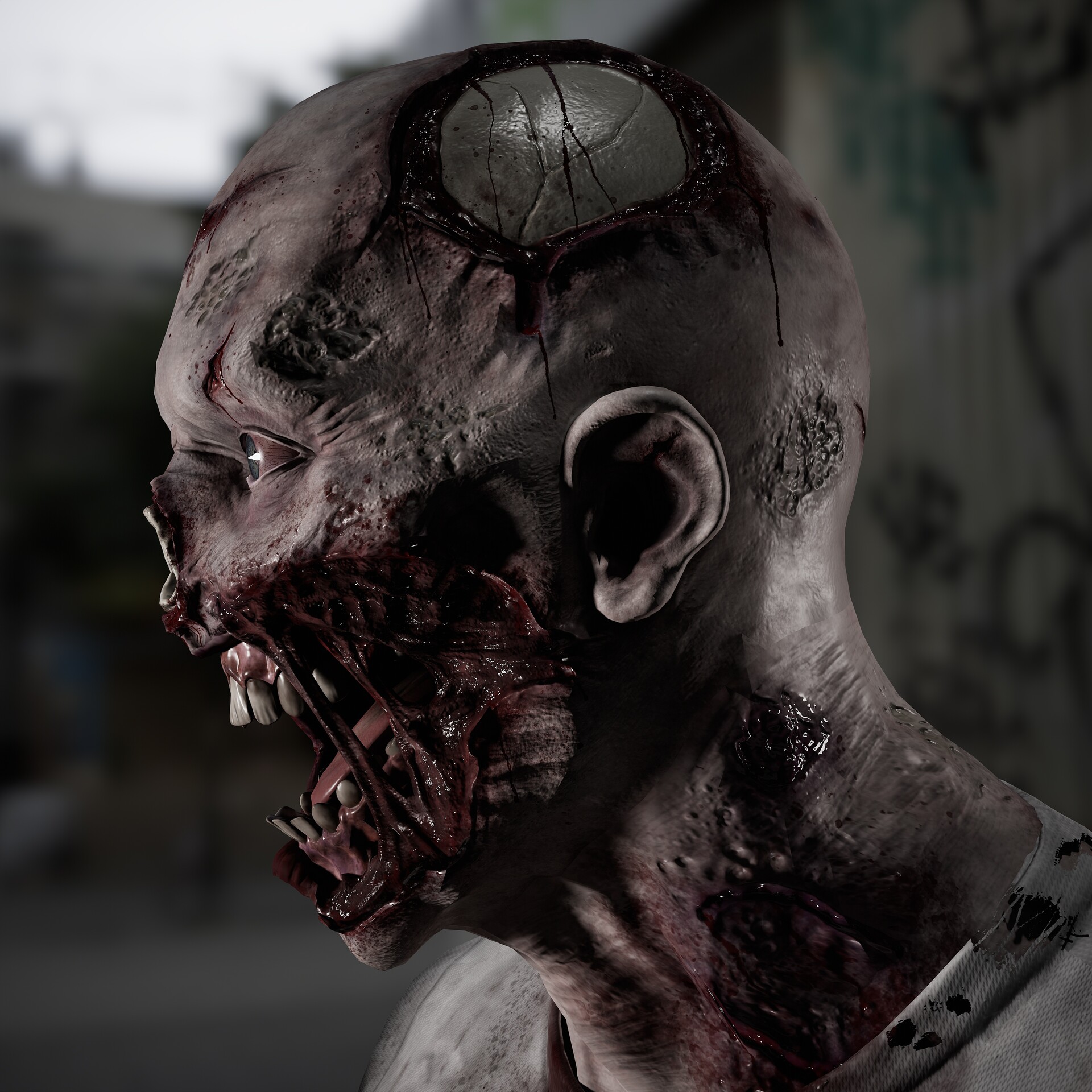 ArtStation - Infected Zombie.
