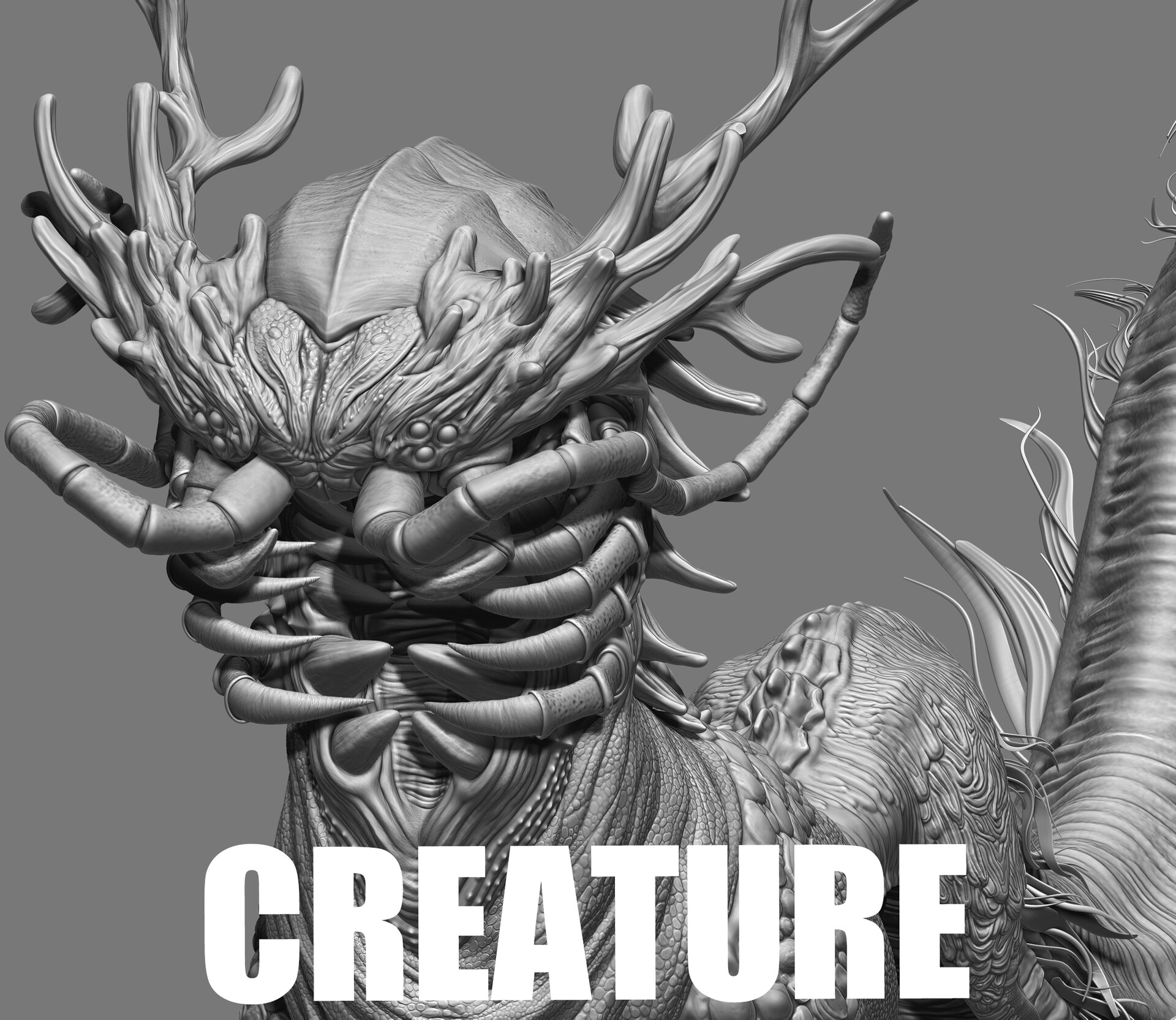 ArtStation - Centipede dragon