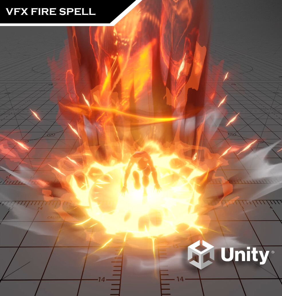 ArtStation - UNITY VFX FIRE SPELL